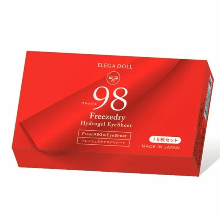 ELEGA DOLL FRESH 98 HYDROGEL EYE SHEET PLUS Гидрогелевые маски для кожи вокруг глаз 30 шт