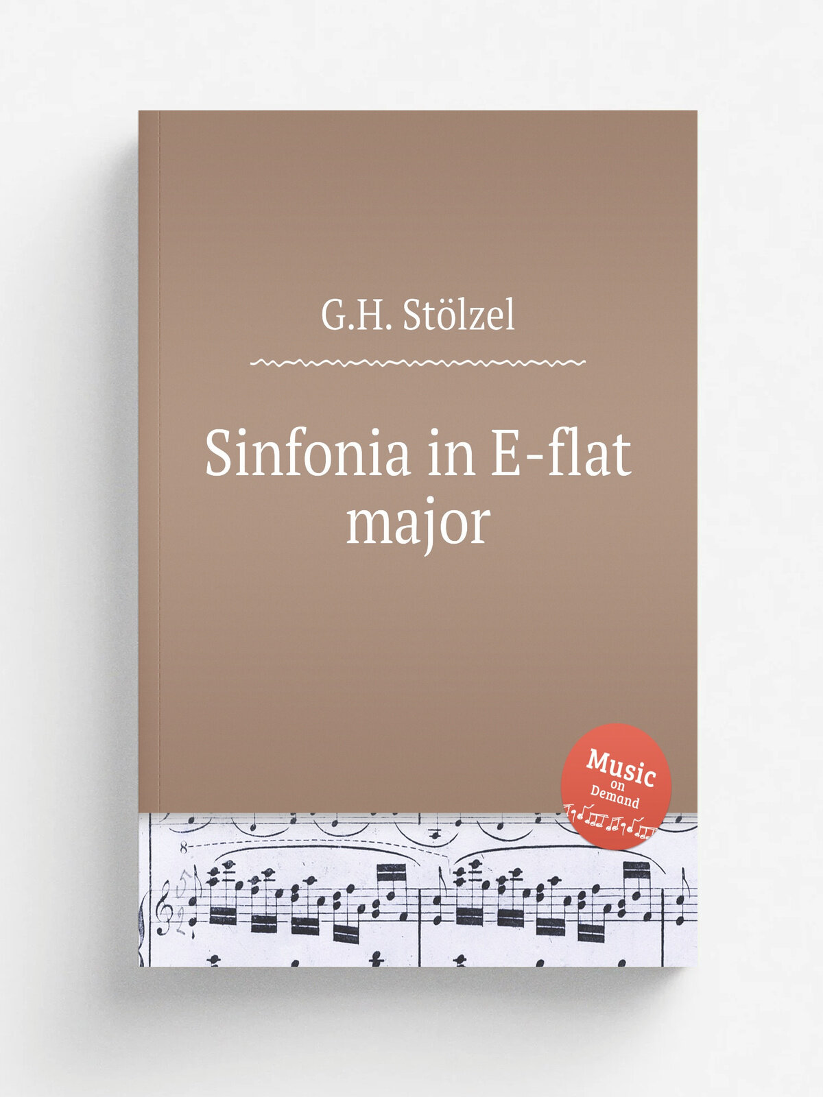 Sinfonia in E-flat major | G.H. St.lzel | Репринт