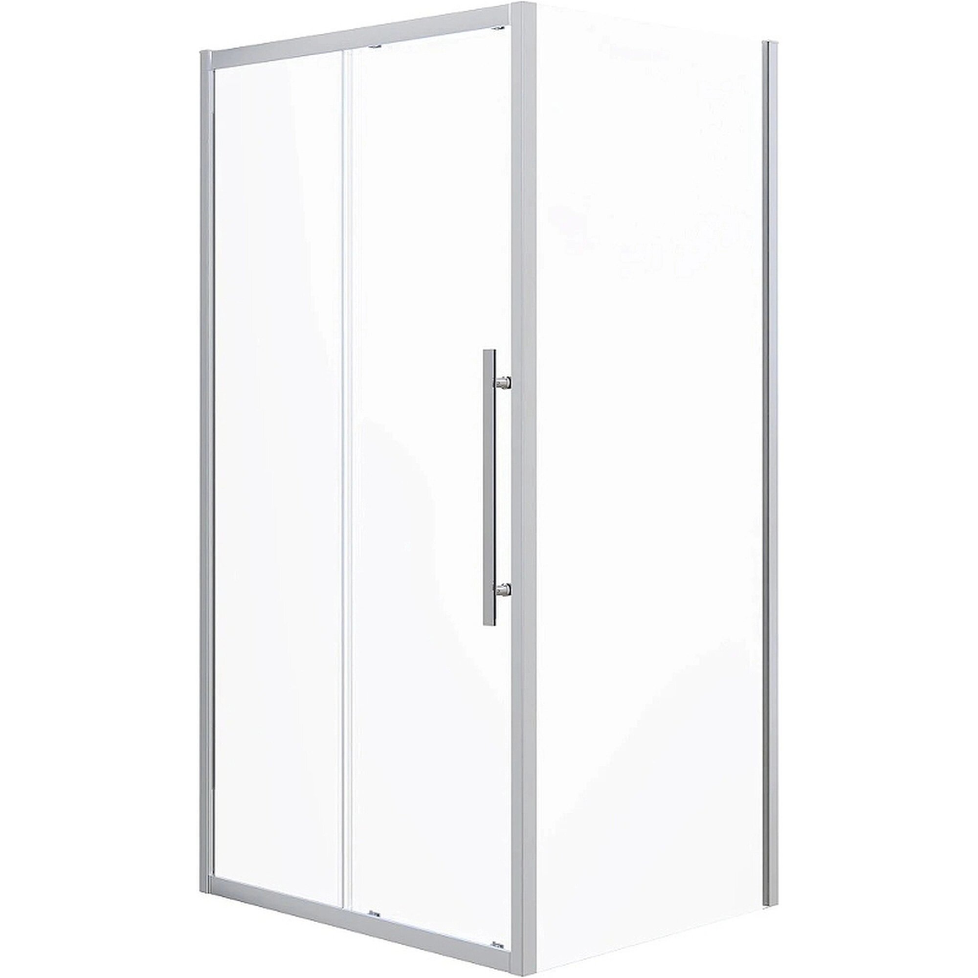 Душевой уголок Esbano Flex 110x90 ESOGF119PSC профиль Хром стекло прозрачное