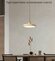 Люстра с LED-подсветкой, 28 Вт, из натурального камня, 300x300x95 мм, теплый бел...