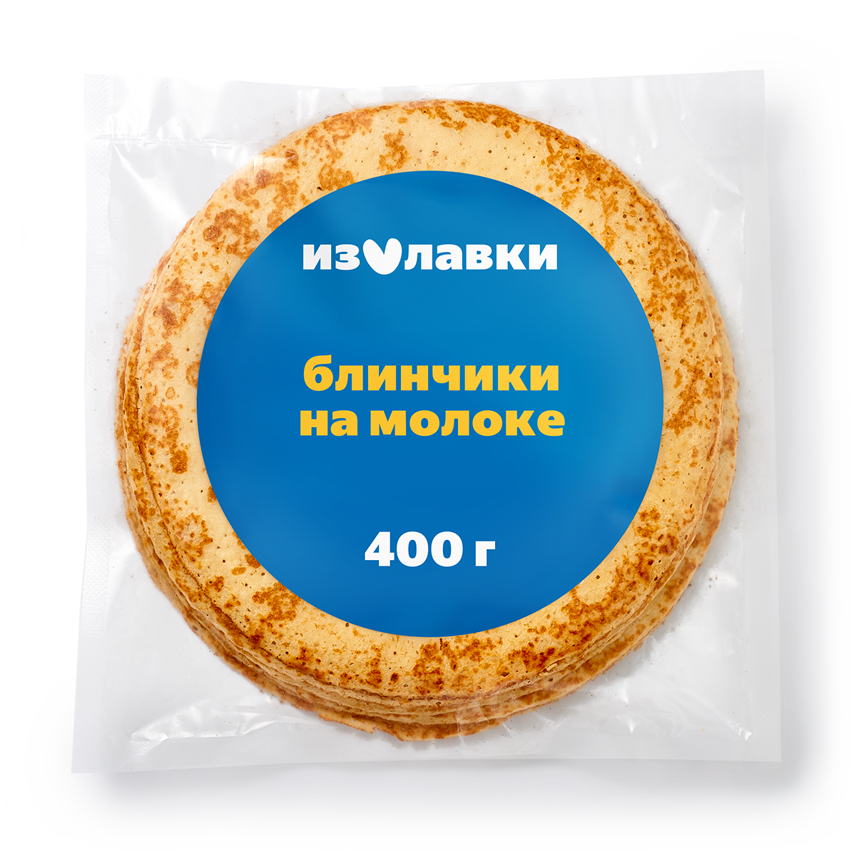 Блинчики «Из Лавки» без начинки замороженные