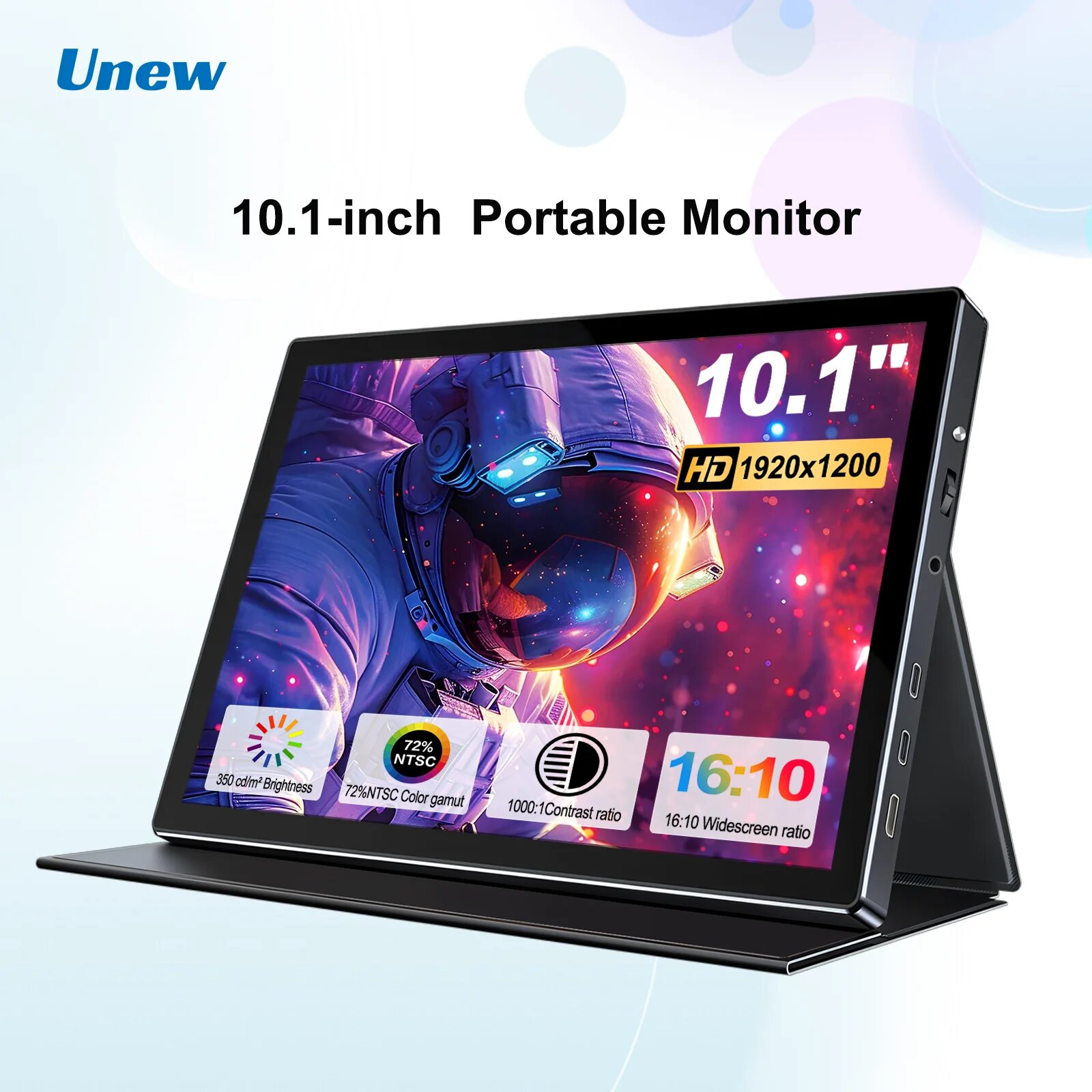Unew CX101-Ф 10.1 дюймов 1920x1200 IPS портативный монитор