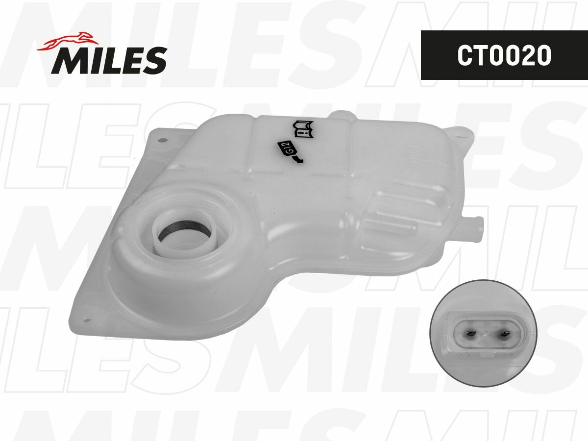 MILES Компенсационный бак, охлаждающая жидкость AUDI A4 B5 (8D2) / AUDI A4 B5 Avant (8D5) CT0020