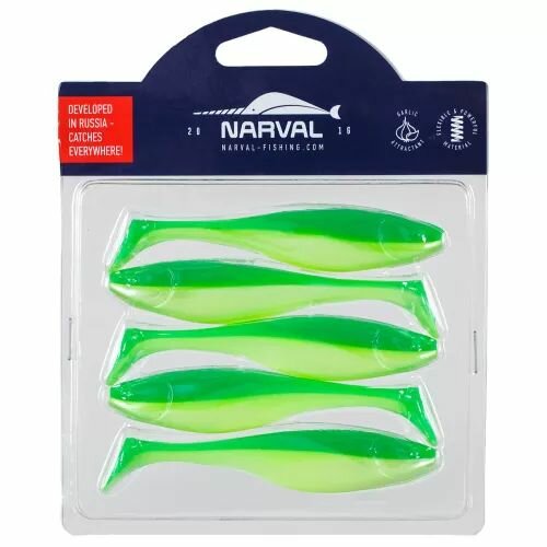 Силиконовая приманка Narval Commander Shad 10cm #057 5шт.