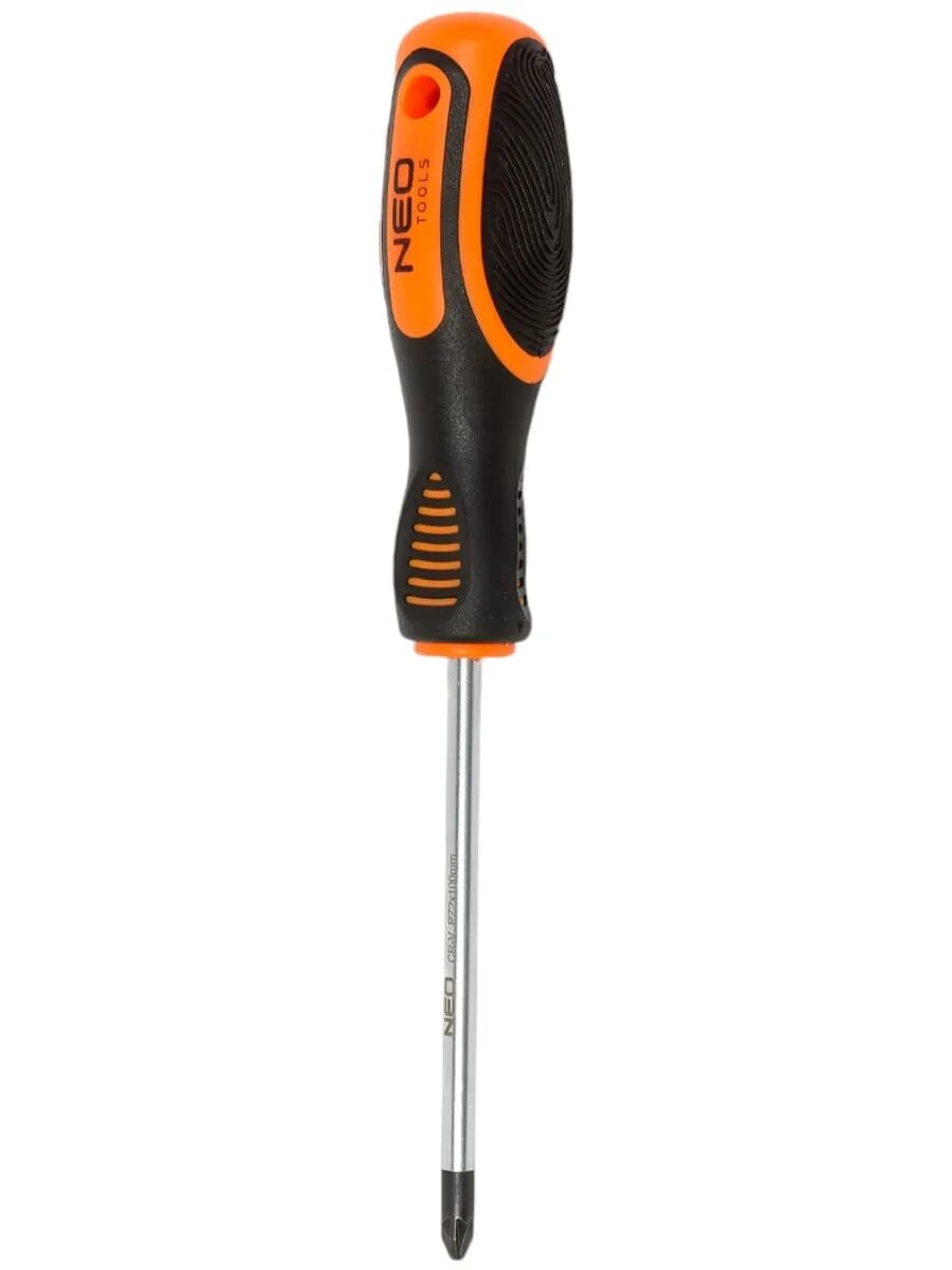 Отвертка крестовая 100 мм магнитная CrV сталь для мебели