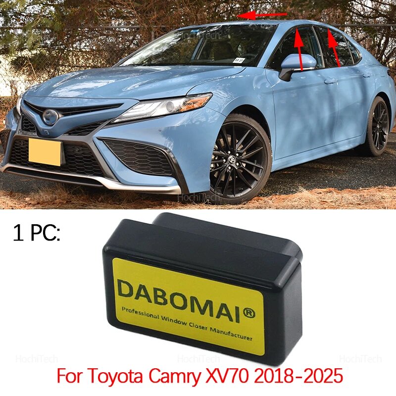 Автоматический модуль закрытия окон OBD с функцией One Click Closer для Toyota Camry, Daihatsu Altis XV70 2018-2023, 2024, 2025