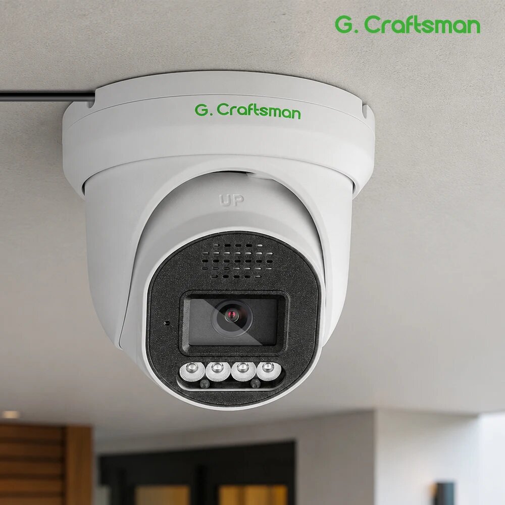Видеорегистратор G.Craftsman GX-DFD-M6S 6Мп со световой сигнализацией