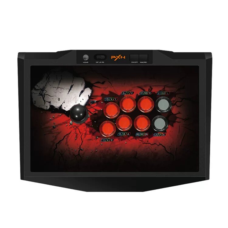 Аркадный стик-контроллер для PS4, Xbox, Switch, Android, PC — Совместимость с King of Fighters 97, модель 2023