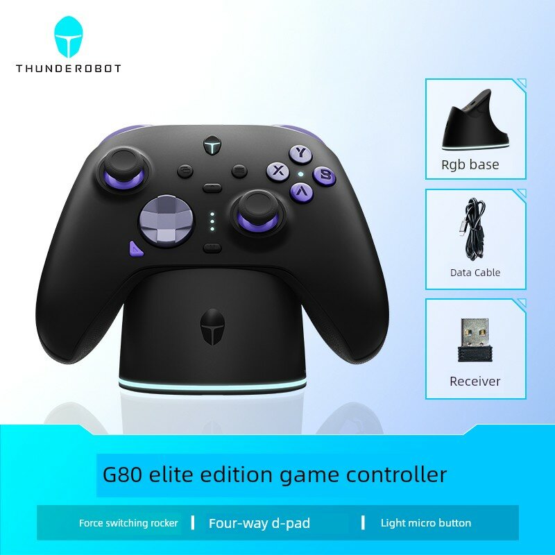 Беспроводной игровой контроллер Thunder God G80 Thunder Cut с Bluetooth, три режима подключения, стандартный
