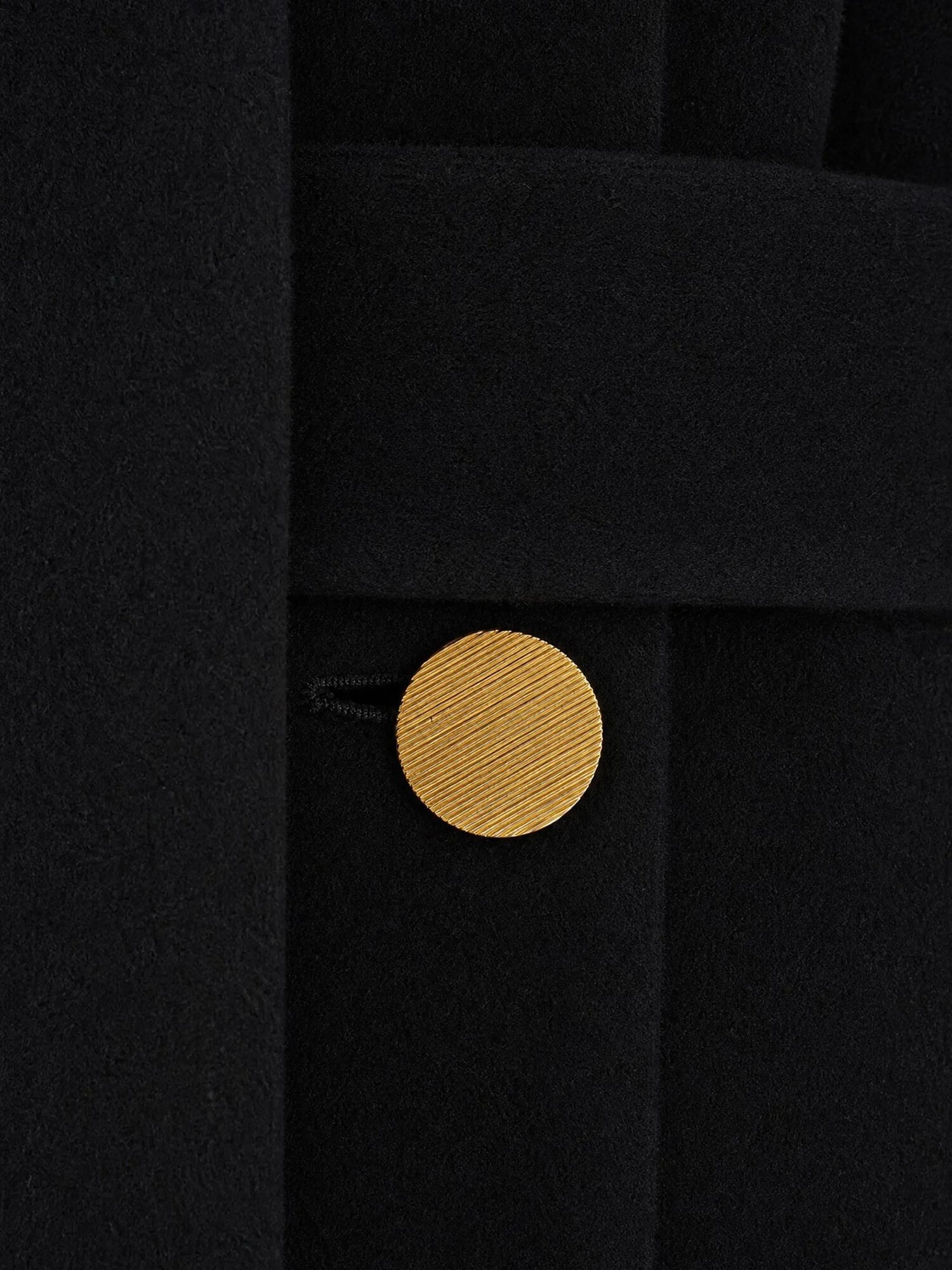 Пальто Alberta Ferretti Belted button-detail coat, размер 40 — фото 1