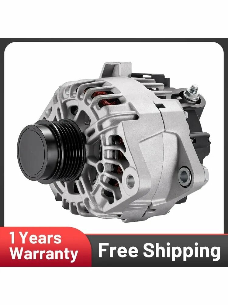 Генератор для Ford Escape 2013-2019, L4 1.5L, номер CJ5Z10346D, 12V 150A CW, с шкивом 6 канавок, запчасти авто