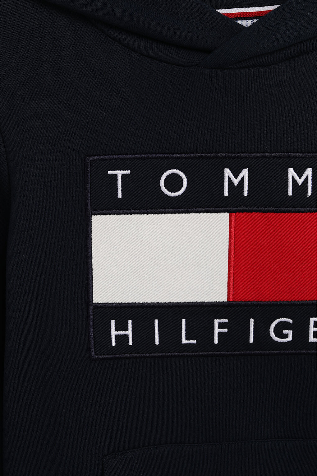Толстовка TOMMY HILFIGER, размер 140, темно-синий — фото 1