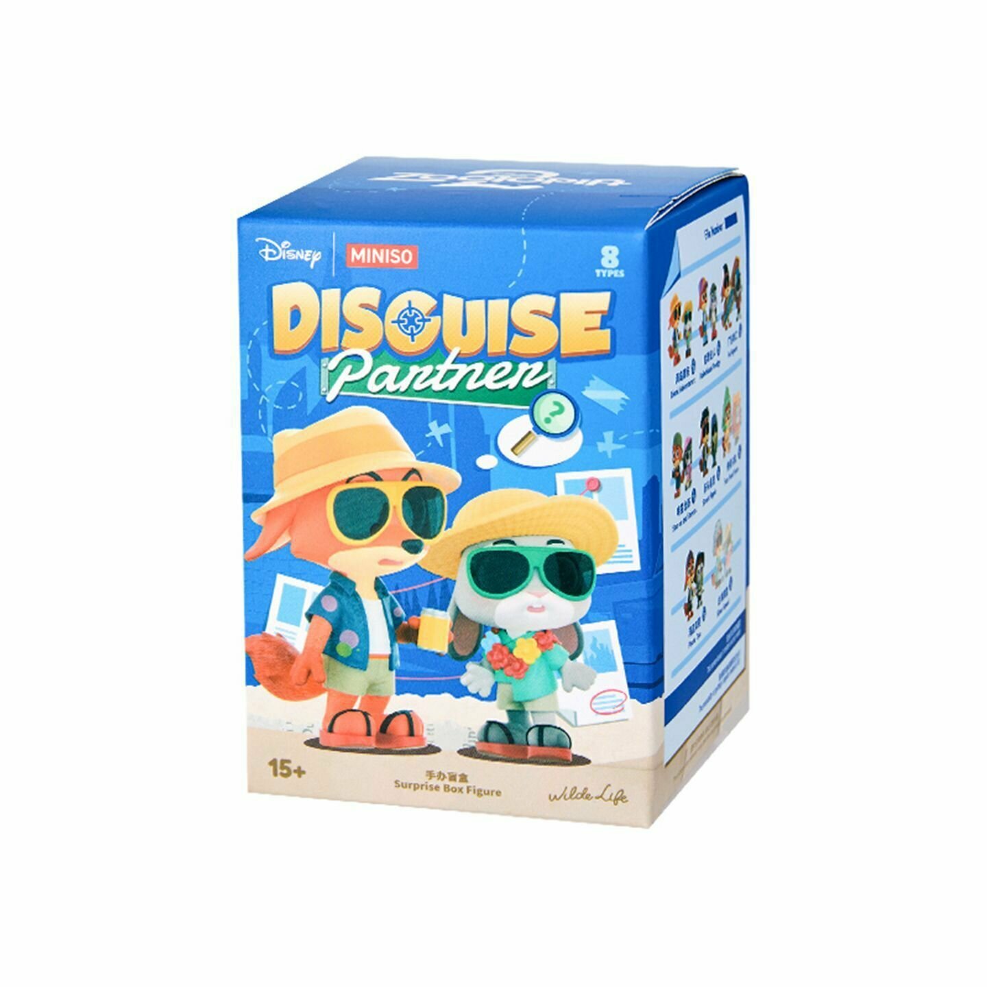 Zootopia Зверополис Лабубу Стич Labubu Stitch Игрушка сюрприз Blind Box miniso Zootopia Оригина