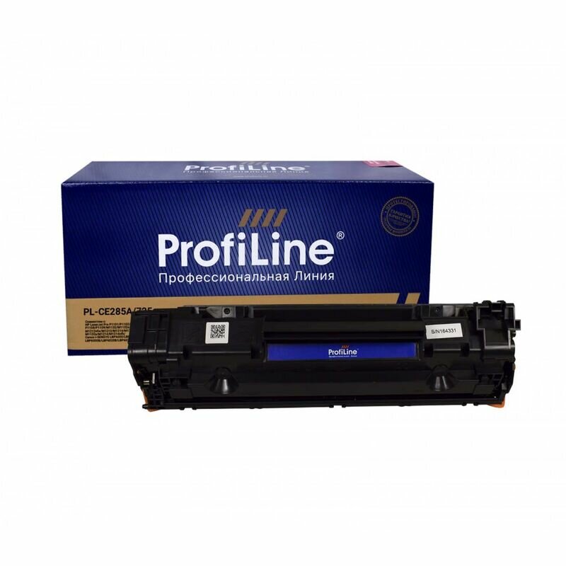 Картридж CE285A для HP LaserJet P1102, M1132 MFP, Canon MF3010, LBP-3010, LBP-6000, P1102w 1600 стр. ProfilLine