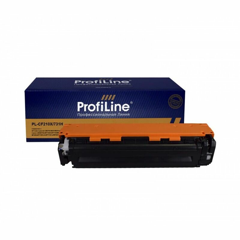 Картридж CF210X/731H (№131X) для HP LaserJet M276nw, M276n, M251, Canon LBP-7100, MF8280cw ProfiLine черный