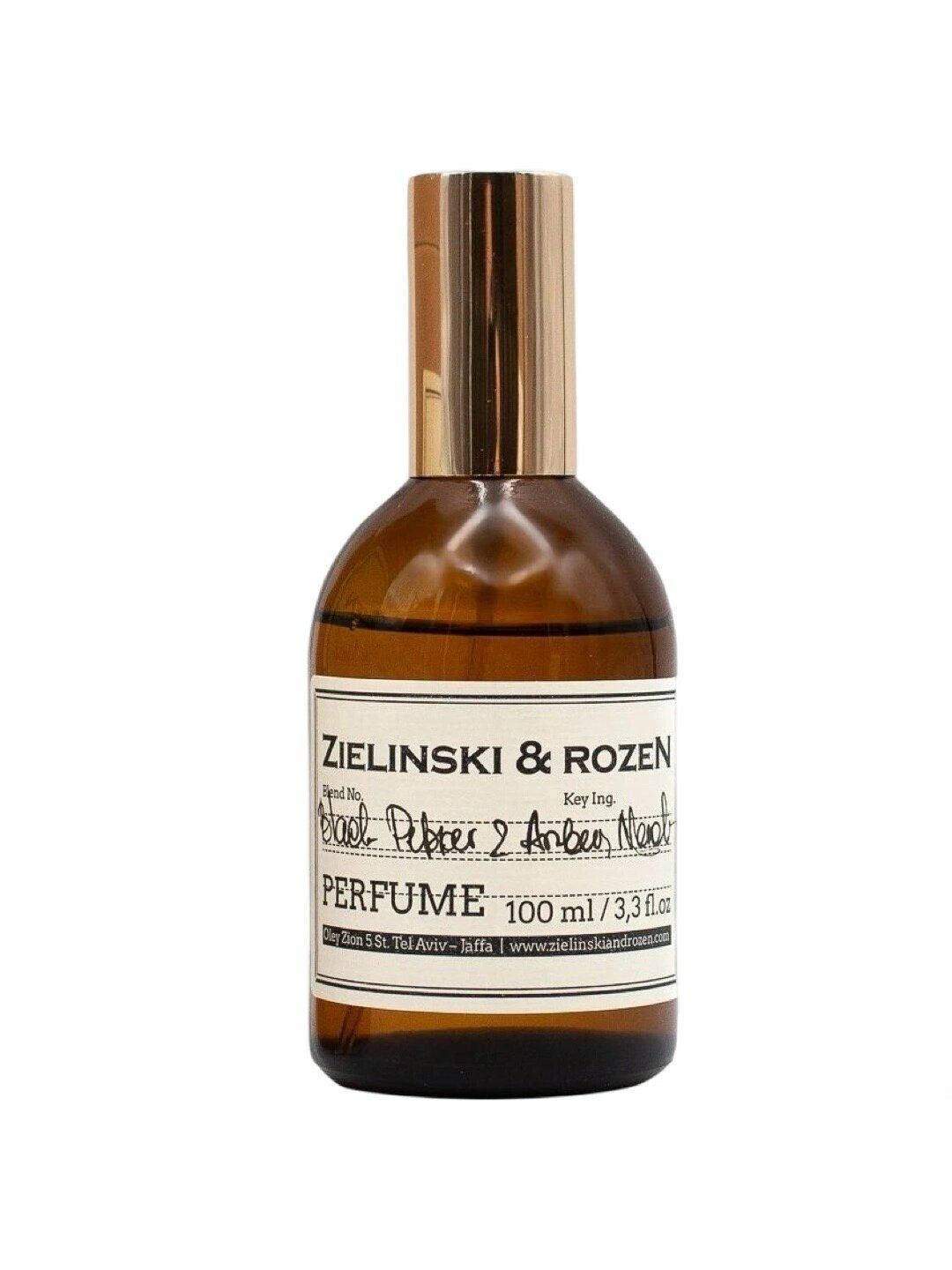 Zielinski & Rozen Black Pepper & Amber, Neroli (черный перец, амбра, нероли) Parfum 50 мл духи для мужчин