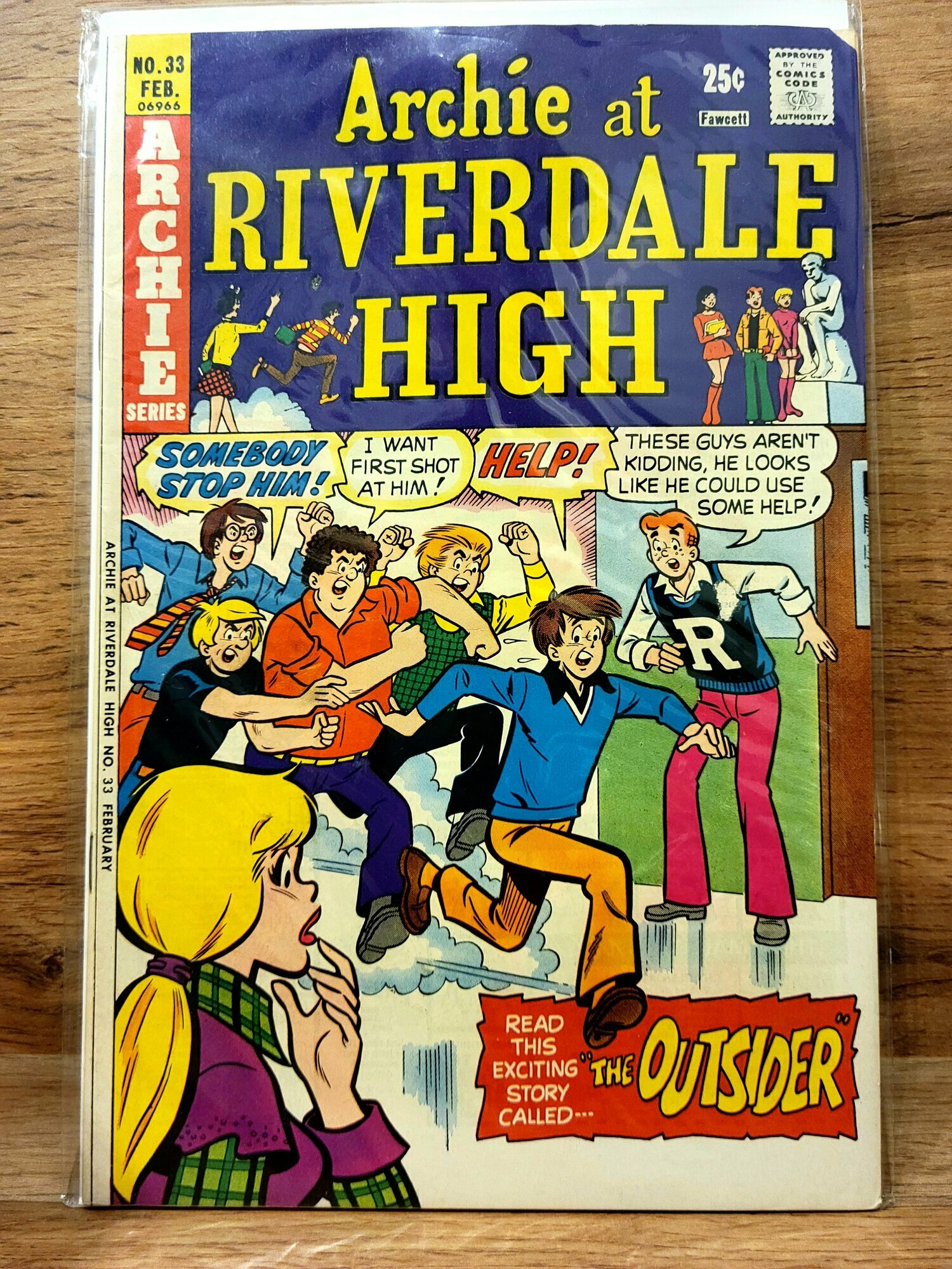 Раритетный Комикс Archie at Riverdale High #33. 1980 Год. Оригинал!