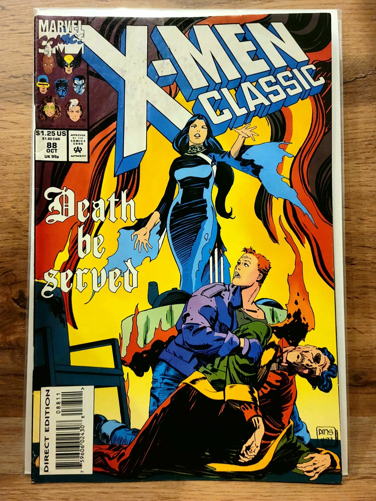 Ретро Комикс X Men #88. 1993 Год. Оригинал!