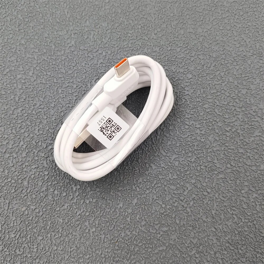Оригинальный USB-кабель Type-C с угловым разъемом 90 градусов для быстрой зарядки Infinix 68W 45W 33W, 1-метровый шнур для Infinix Note 40 30 Zero 30 Pro