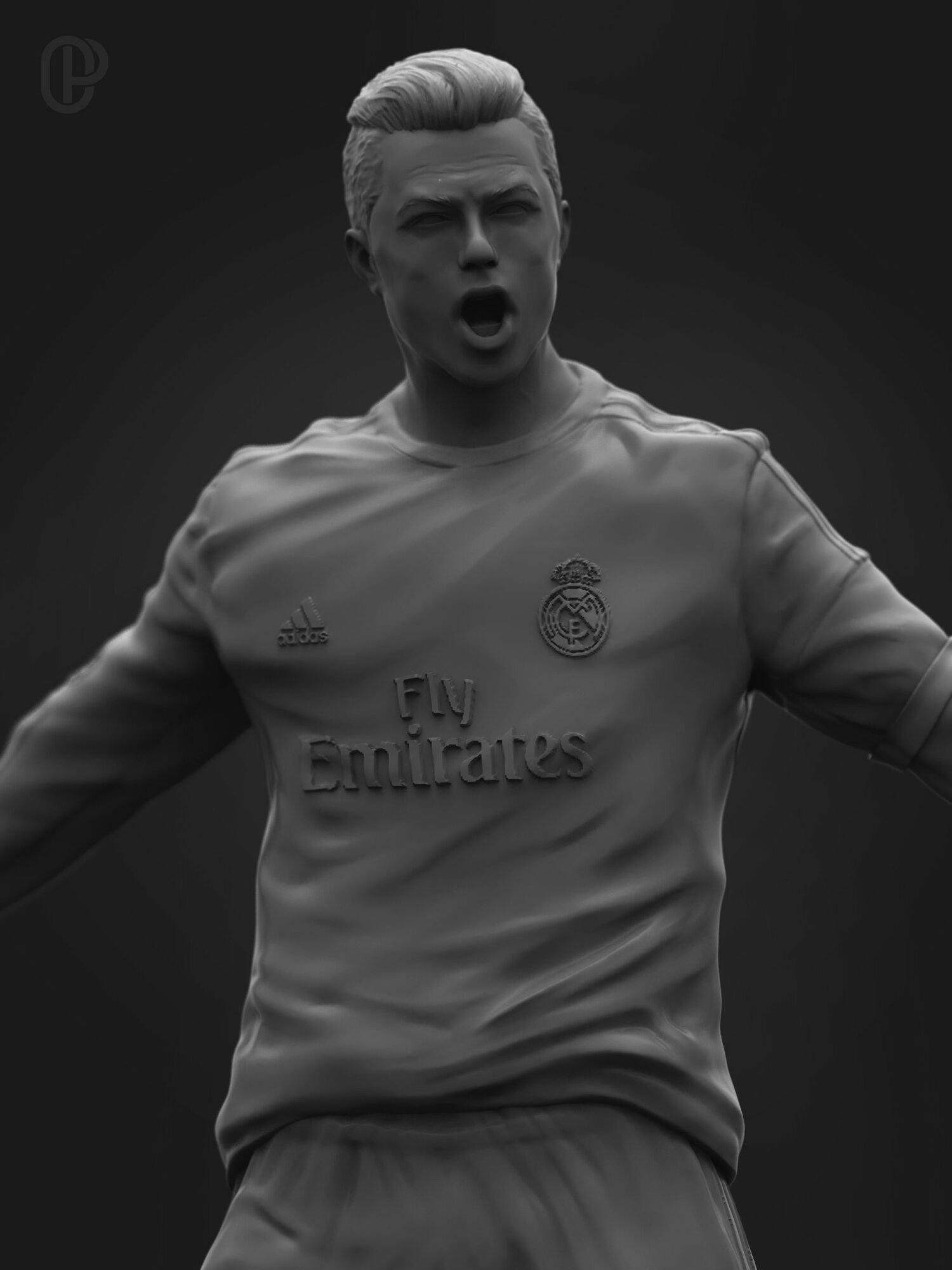 Миниатюра Криштиану Роналду / Cristiano Ronaldo - Знаменитые личности (82мм)