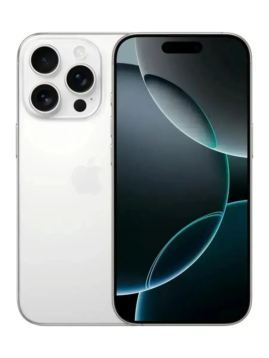 Смартфон Apple iPhone 16 Pro Max 256 ГБ Dual Nano SIM белый титан