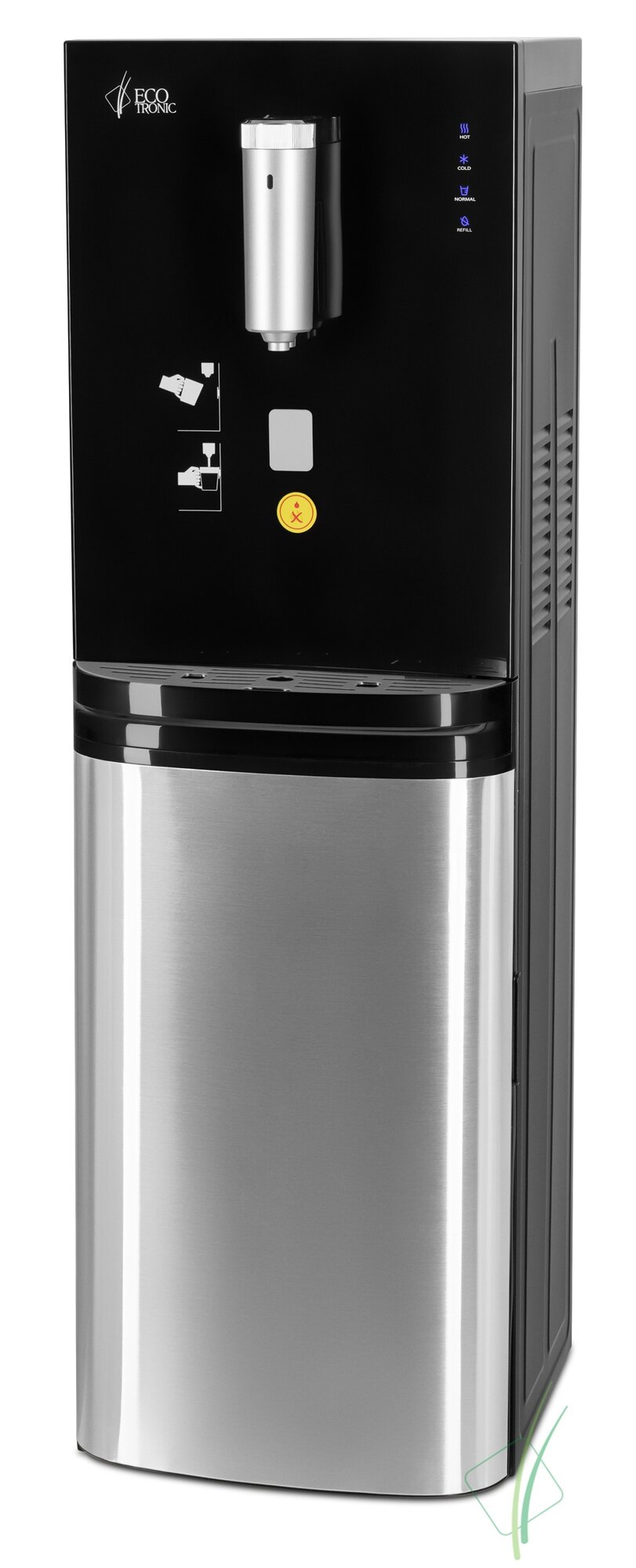 Кулер Ecotronic T10-LXE UV Black-SS — нижняя загрузка, UV-дезинфекция