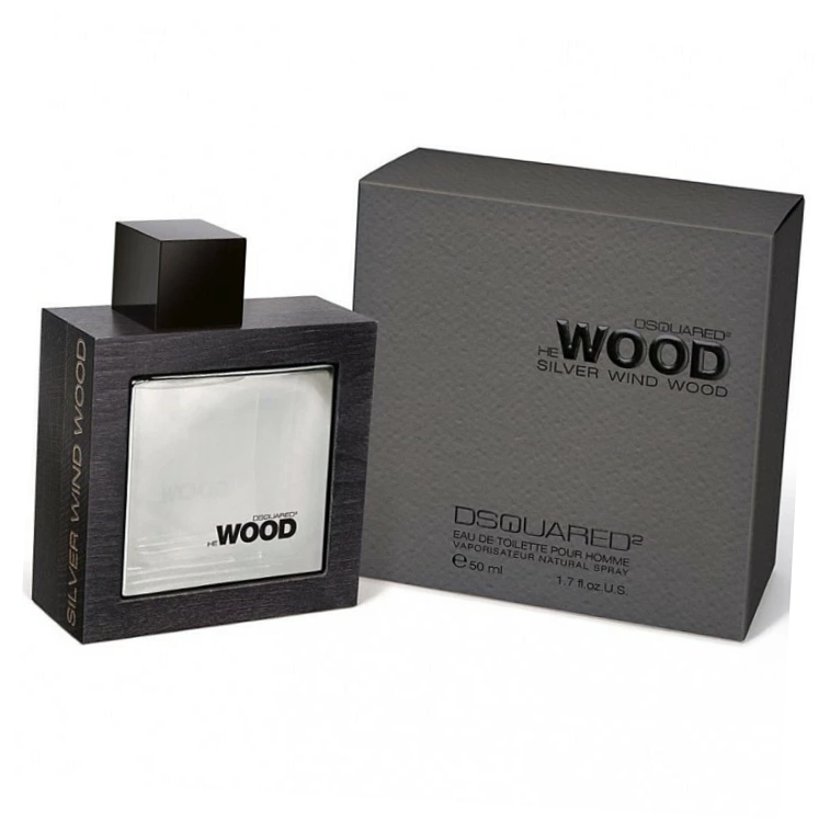 Дискваред 2 Хи Вуд Сильвер Винд Вуд туалетная вода мужская 50 мл / Dsquared 2 He Wood Silver Wind Wood
