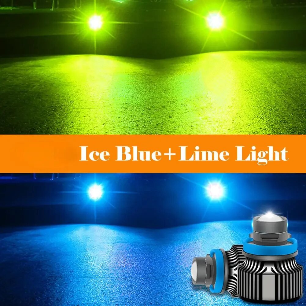 Светодиодная лампа 9006/HB4 Ice Blue Lime Light
