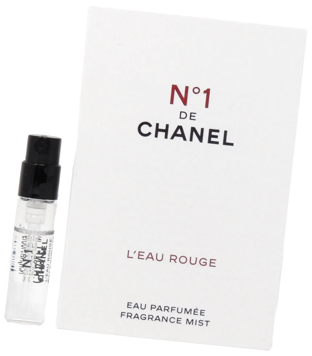 Chanel No 1 De Chanel L Eau Rouge женская дымка для тела 1.5 мл сэмпл - Шанель Ле Руж