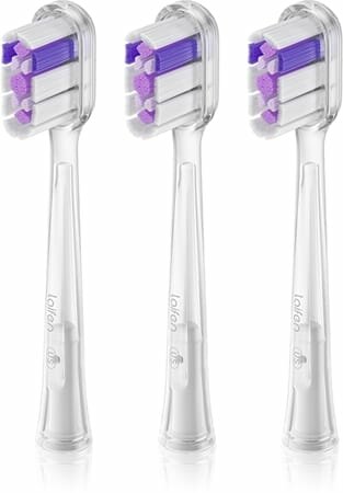 Насадка для электрической зубной щетки Laifen Ultra-Whitening Transparent 2.0, прозрачный, 3 шт
