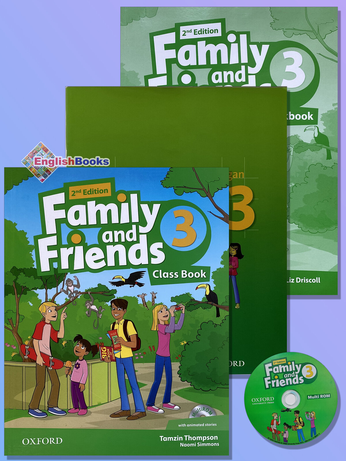 Family and Friends 3 + Grammar Friends 3, 2nd Edition ( учебник, рабочая тетрадь, грамматика, CD )