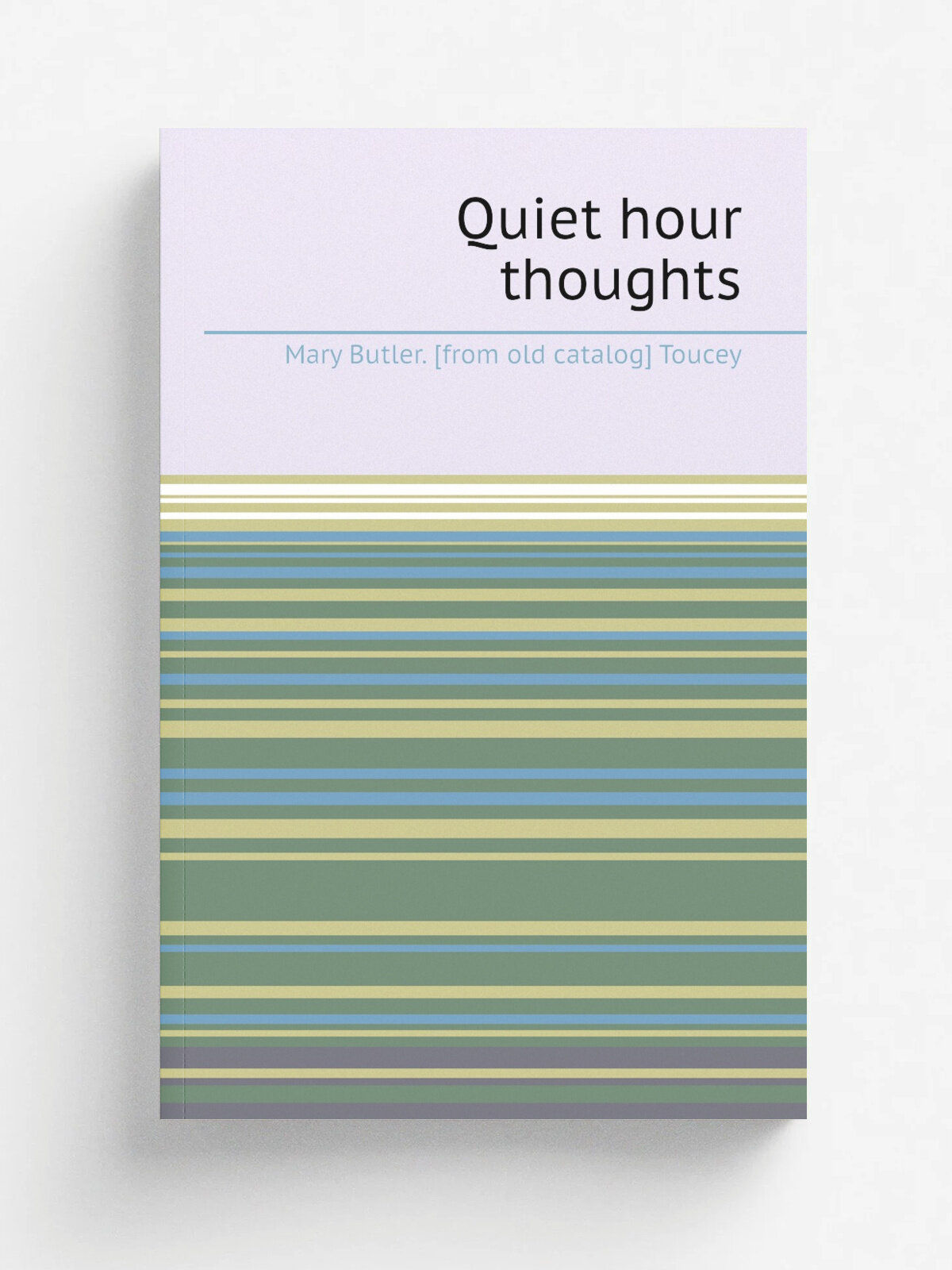 Quiet hour thoughts