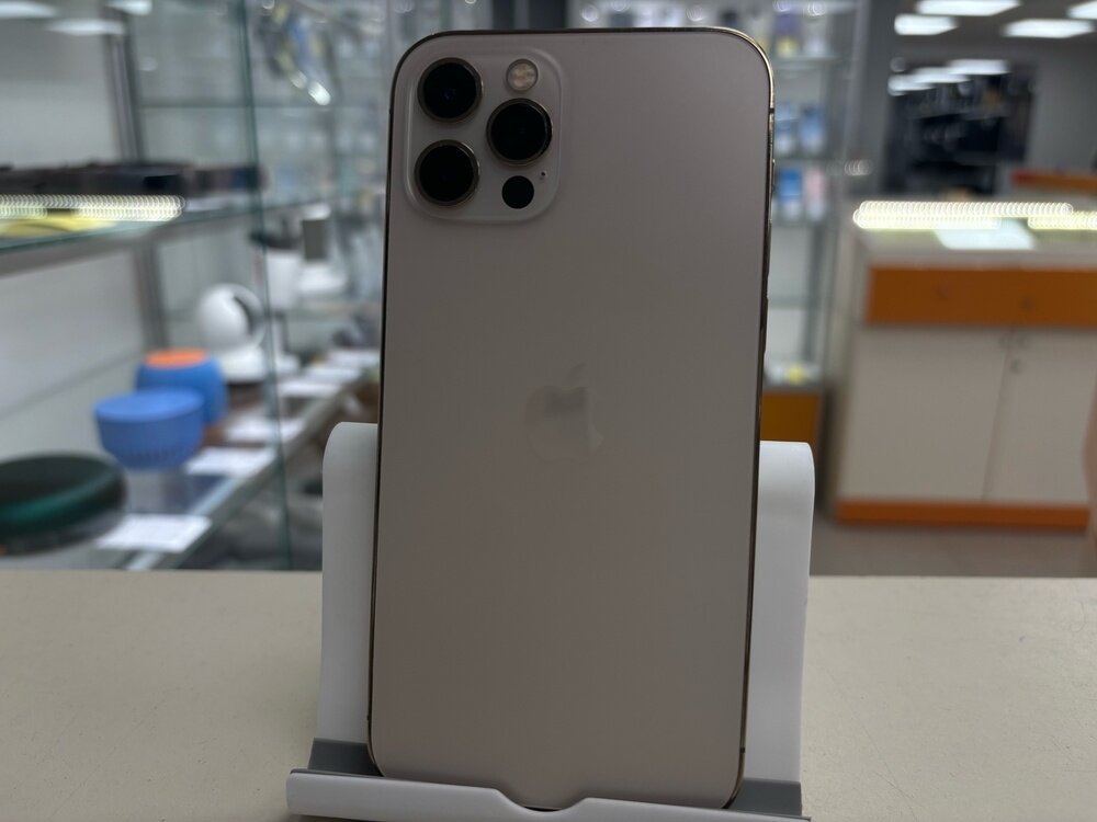 Смартфон Apple iPhone 12 Pro, 128GB, OLED, 6.1", NFC, камера 12MP，Золотой