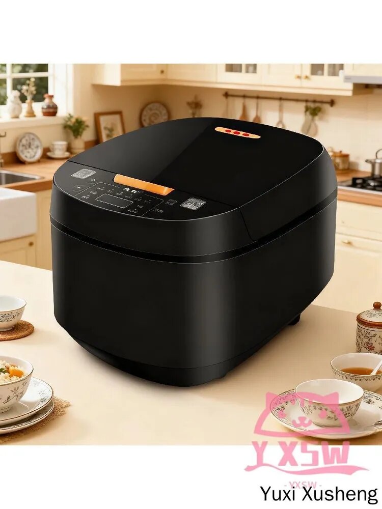 Мультиварка mzm-20260227174921576 Черный матовый, 5 литров, с функцией поддержания тепла, электронное управление, ST66