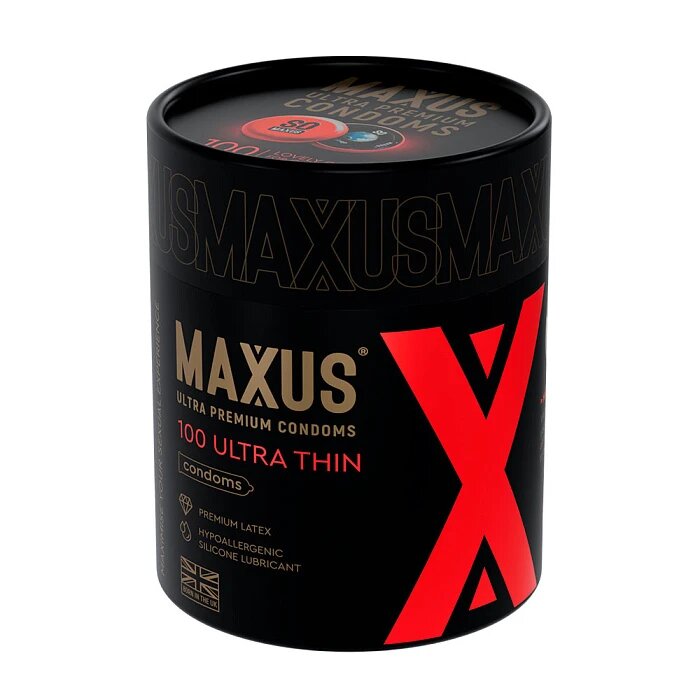 Презервативы «MAXUS So Much Sex Ultra thin», ультратонкие 100шт