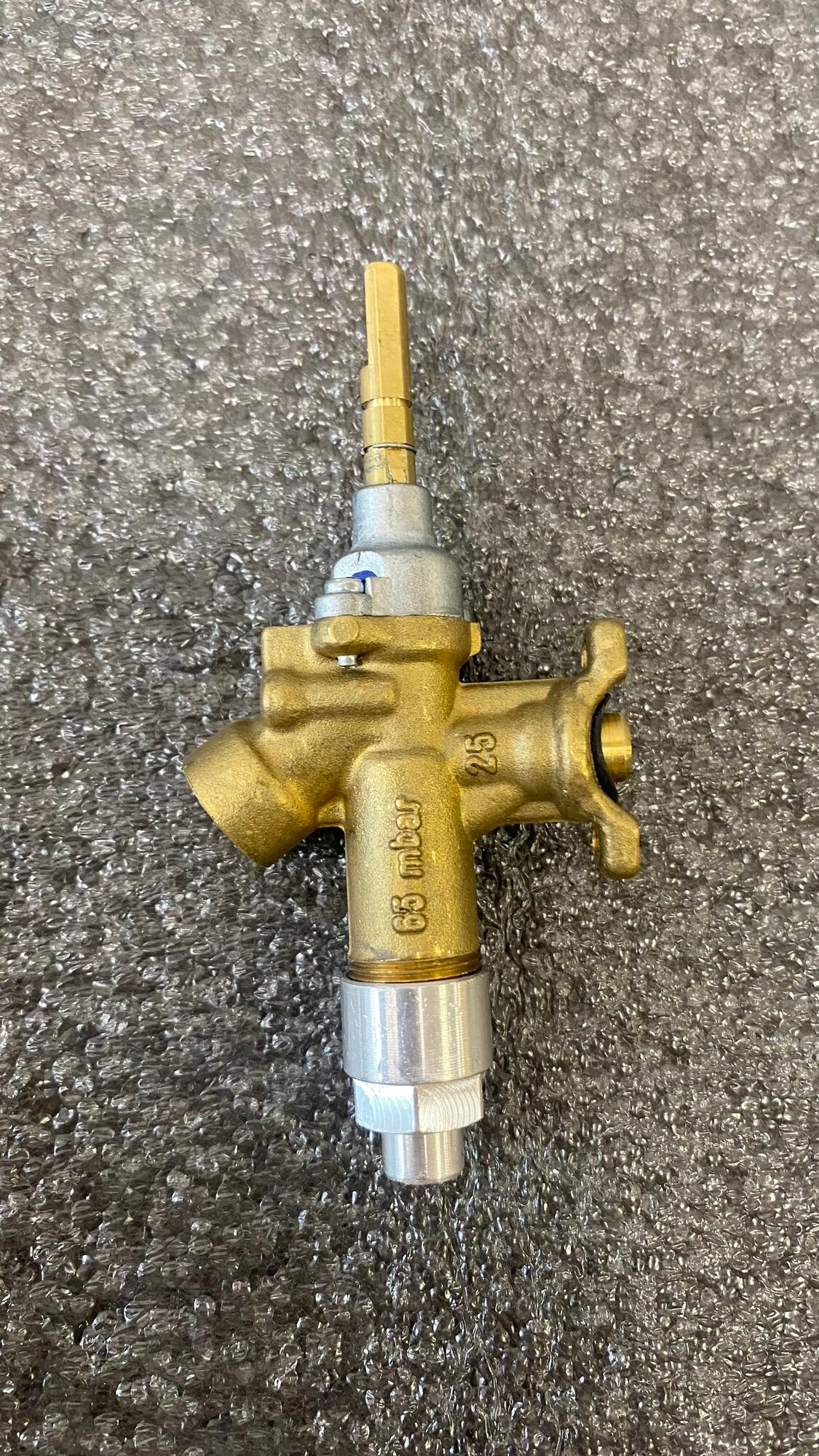 Газовый кран средней конф, для газовой плиты Kraft KF-FSK6406AEBGRI
