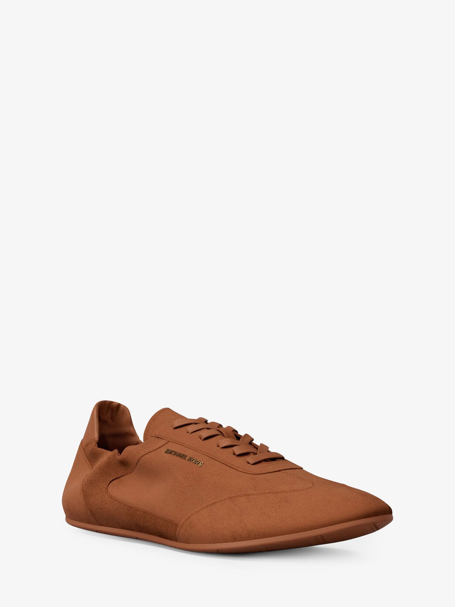 Кроссовки MICHAEL KORS Archer suede sneakers, размер 10.5, коричневый — фото 1