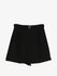 Шорты iBlues Belted pleated shorts, размер 44, черный