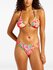 Купальник Seafolly Floral-print triangle bikini top, размер 40, розовый