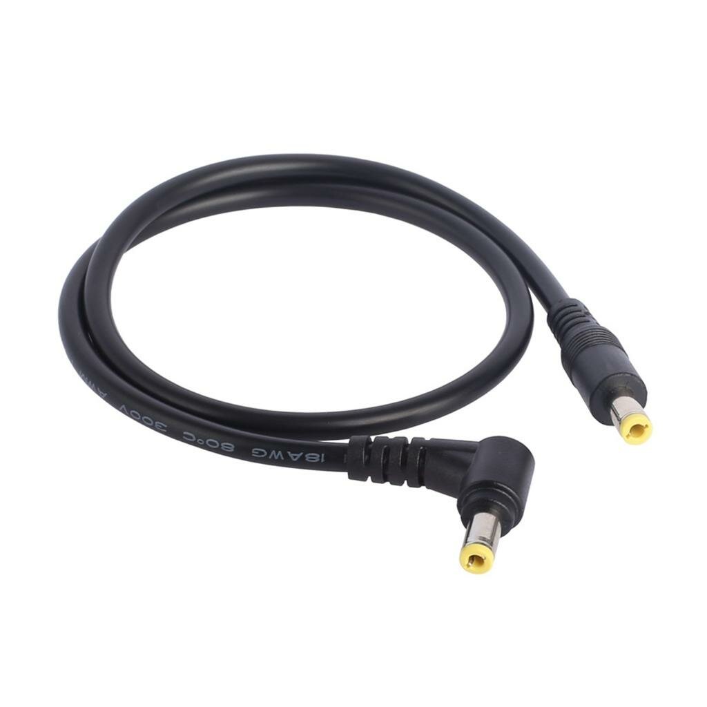 Кабель питания DC5521/5525 18AWG (прямой и угловой), 5,5×2,5 мм