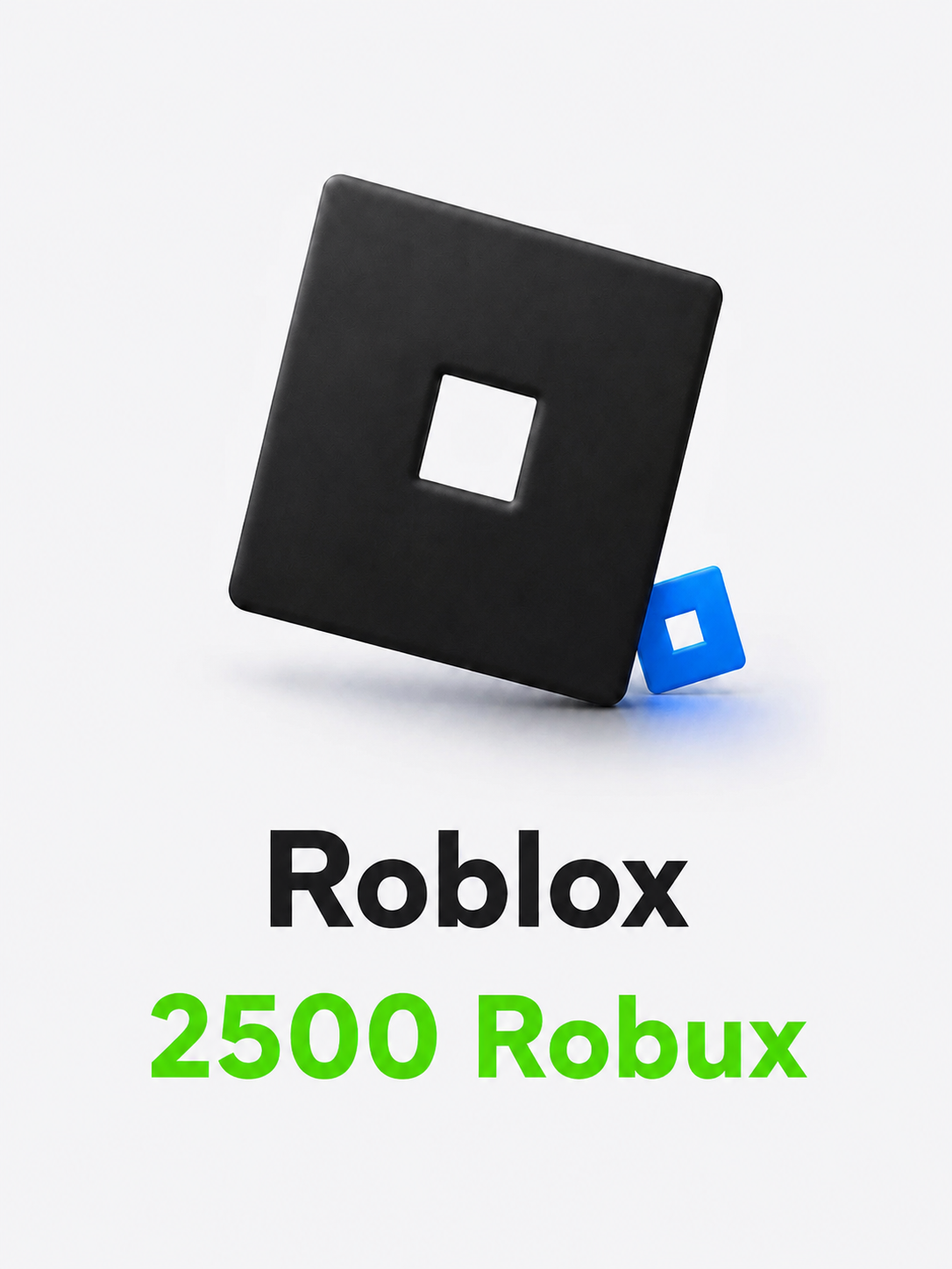 Карта пополнения баланса Roblox роблокс на 2500 робуксов Автоматическая выдача