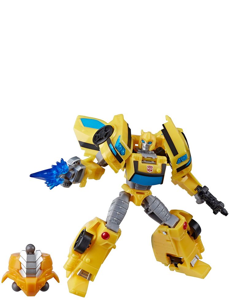 Коллекционная фигурка Автобот Бамблби Transformers Cyberverse Build-A-Figure Deluxe Class Bumblebee