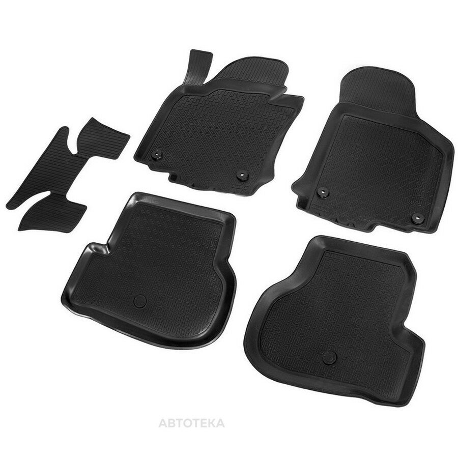 Коврики салона SKODA OCTAVIA 04- RIVAL 15101002