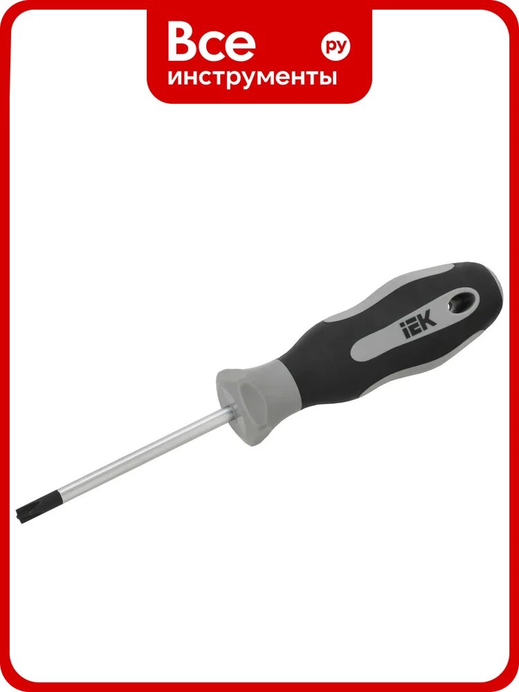 Отвертка IEK Arma2l 5 ph/sl1x75 т2 A2L5-SC10-T2-HS-10-075