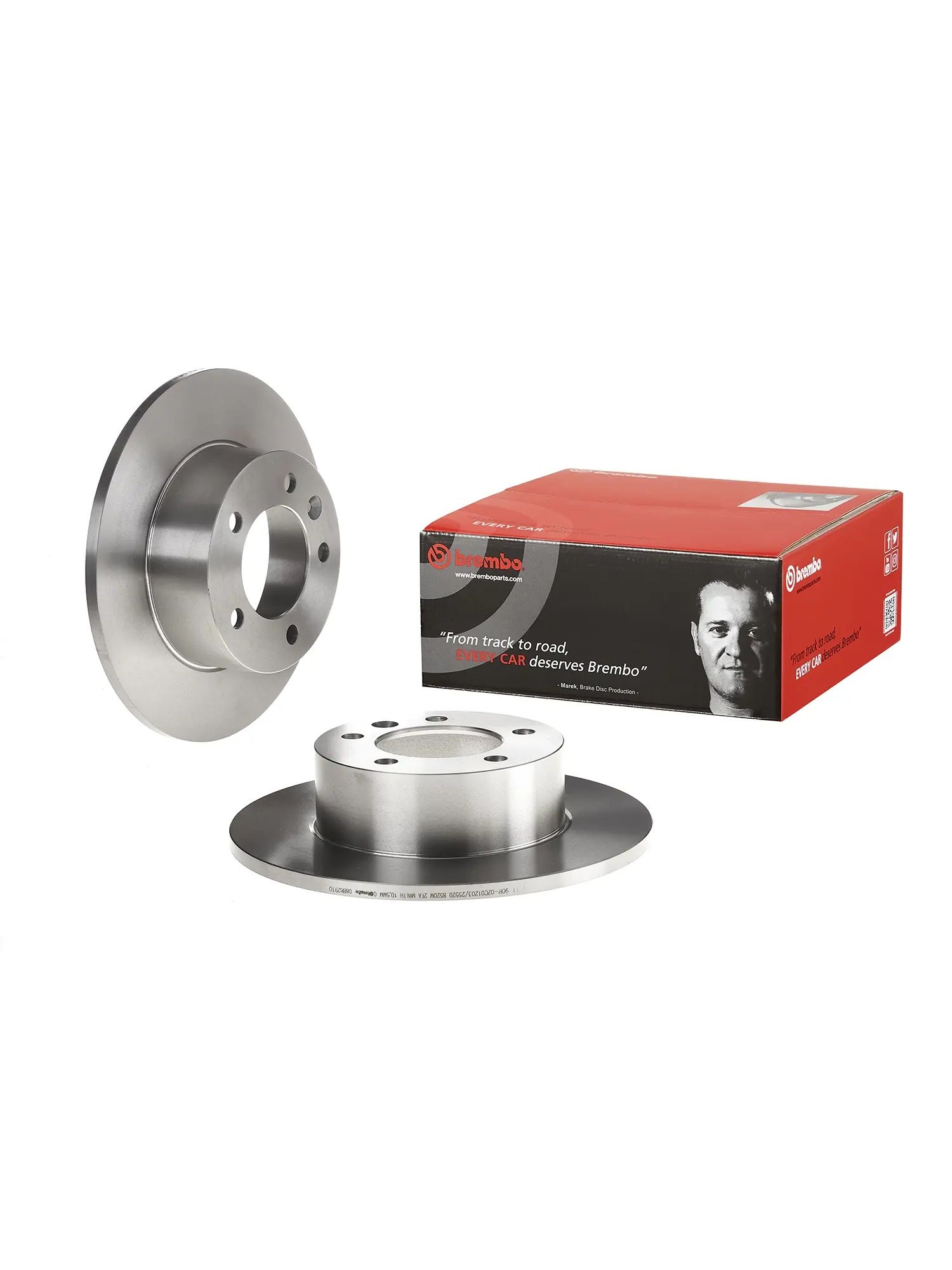 Диск тормозной сплошной BREMBO (08. B829.10) Prime Standard