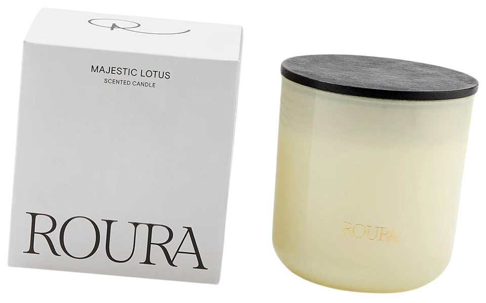 Свеча Рура Величественный Лотос 830 гр для дома - Roura Majestic Lotus