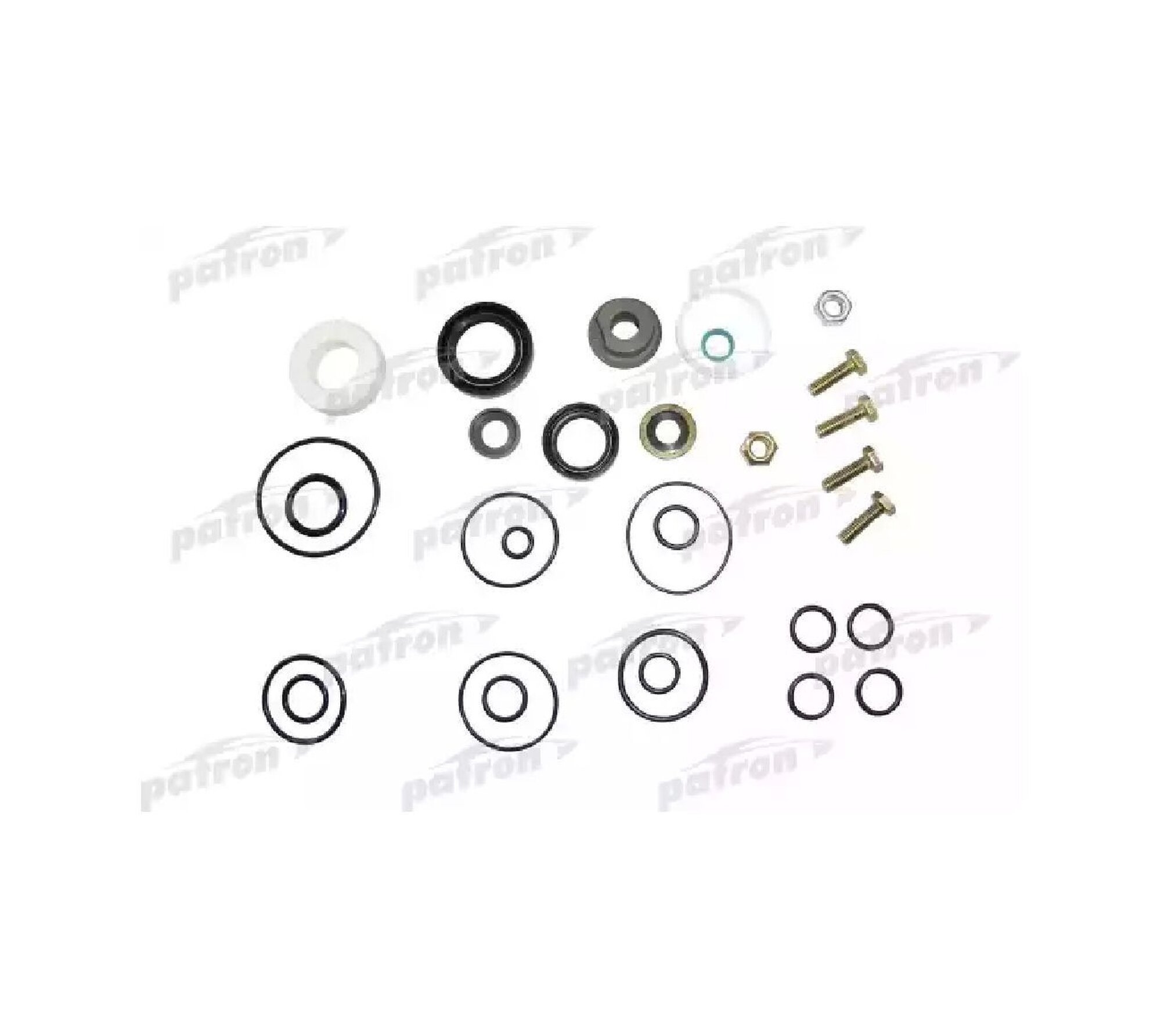 Ремкомплект рулевой рейки PATRON P180015, для Audi 100, 200, Avant, передний, OEM-номер P180015