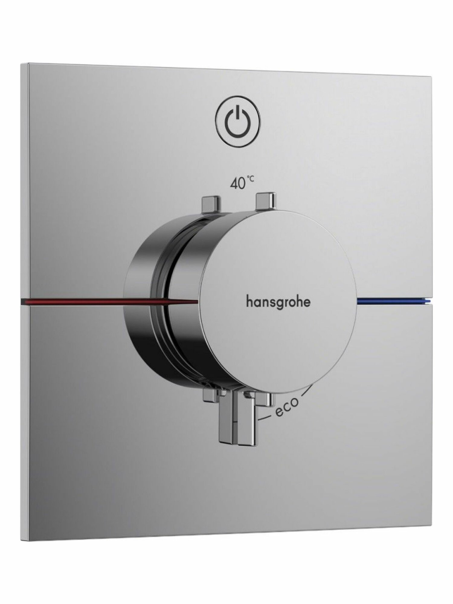 Термостат Hansgrohe ShowerSelect Comfort 15571000, латунь, встраиваемый, хром