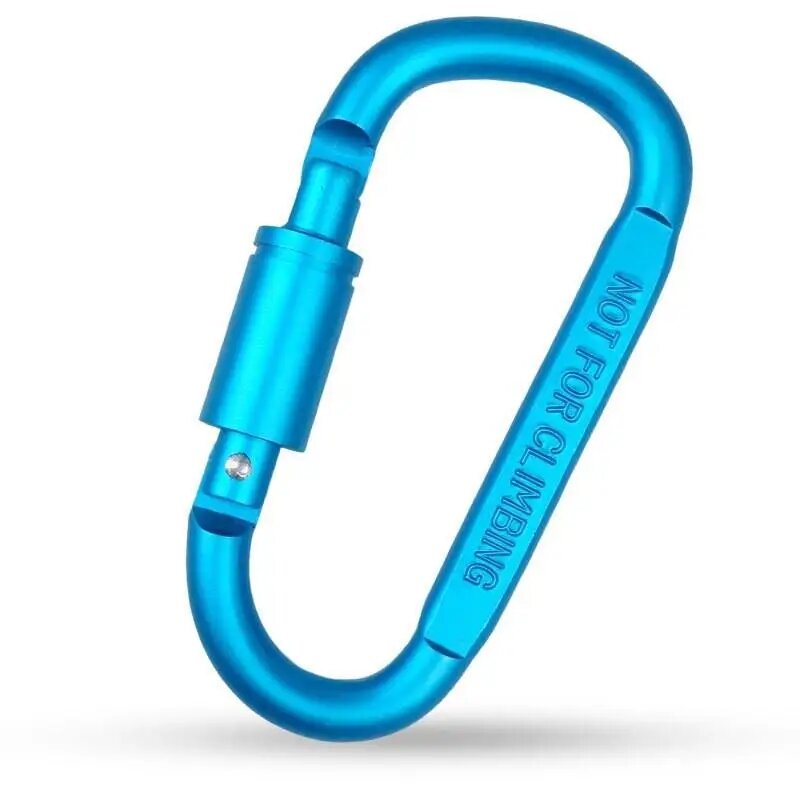 Пряжка для альпинизма из алюминиевого сплава Голубой, light blue