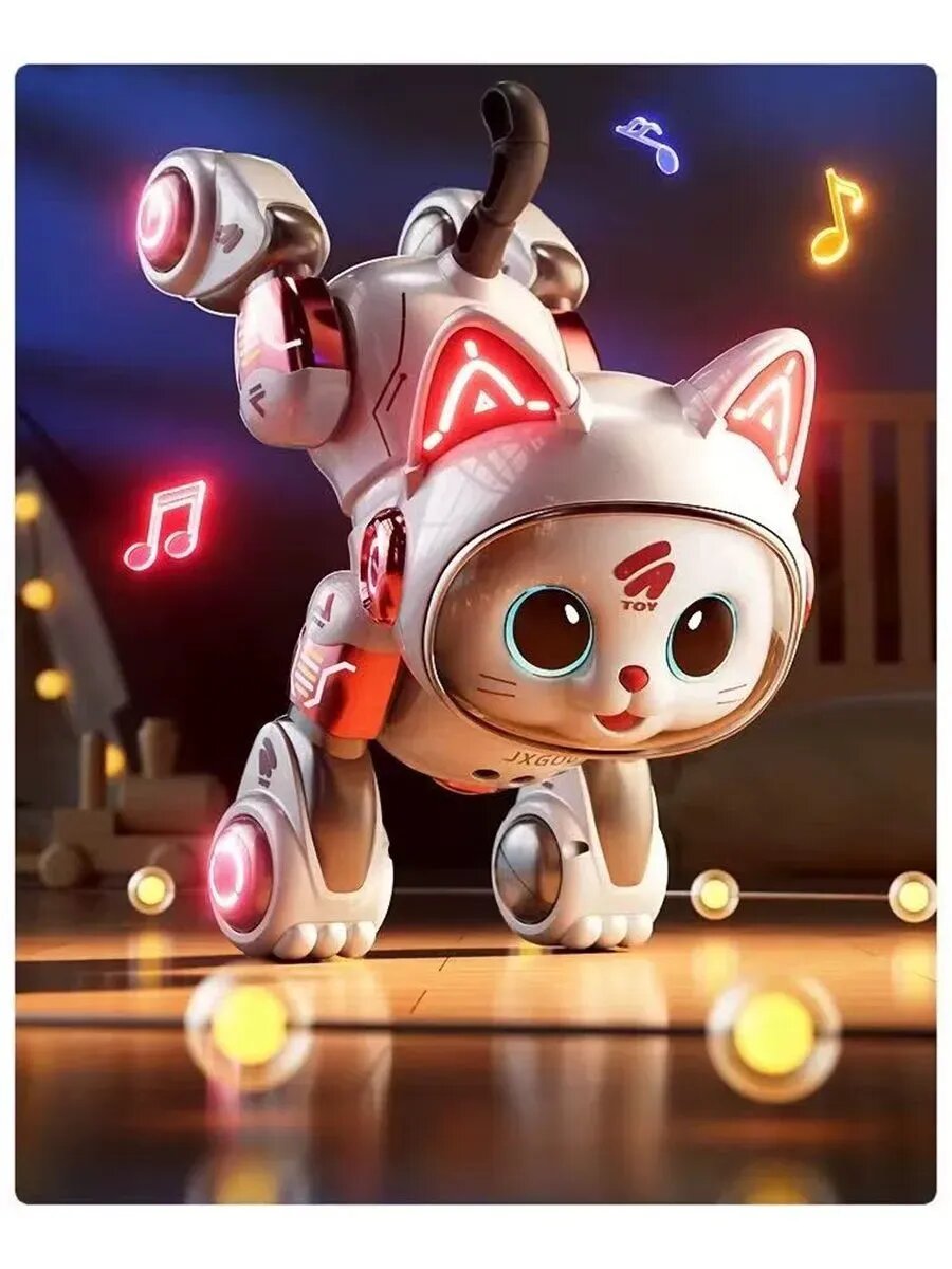 Детская игрушка-робот-кот